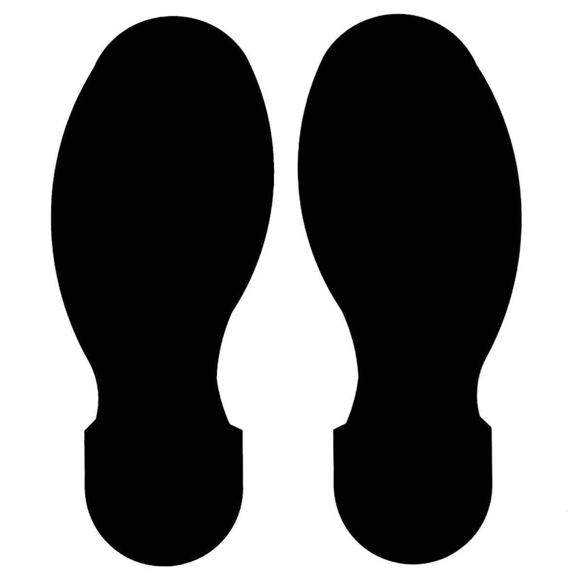 ToughStripe® Footprints - Permanent Adhesive – Mission Ready Safety