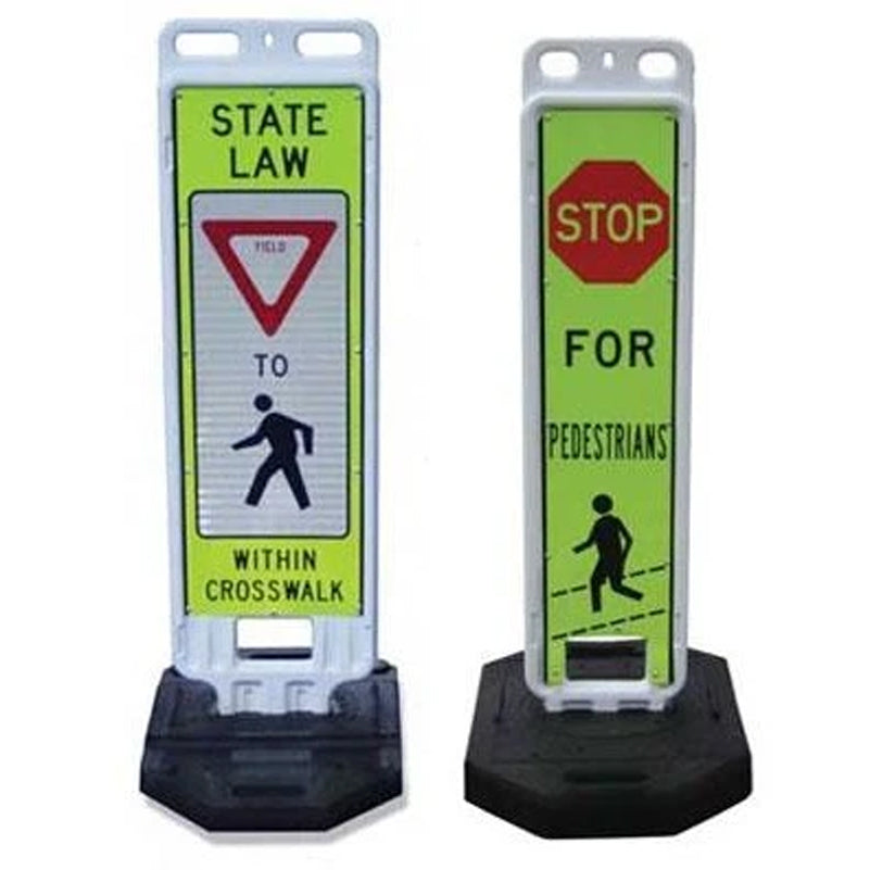 Crosswalk Traffic Control Systems ANSI Safe - Recycled Rectangular Rub ...